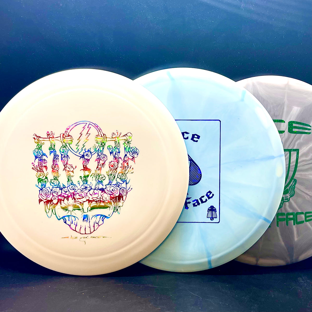 Stacked Deck 3 Pack. Driver, Midrange, and Putter – Pinsanity Designs